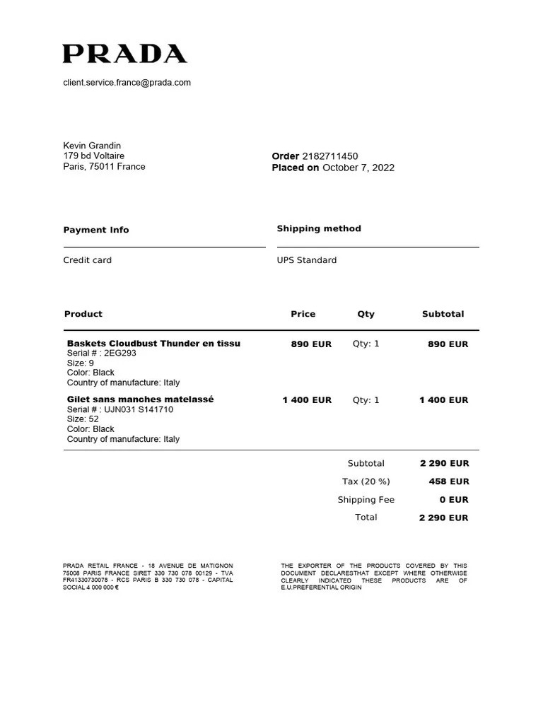 Prada PDF | PDF