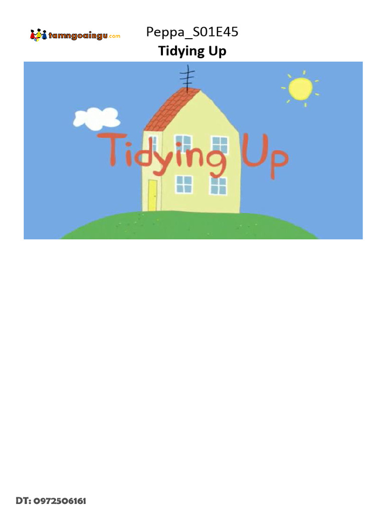 Peppa Pig: Tidying Up Adventure | PDF
