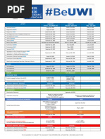 UWI Academic Calendar 2526_250813_150710 | PDF | Academic Term ...