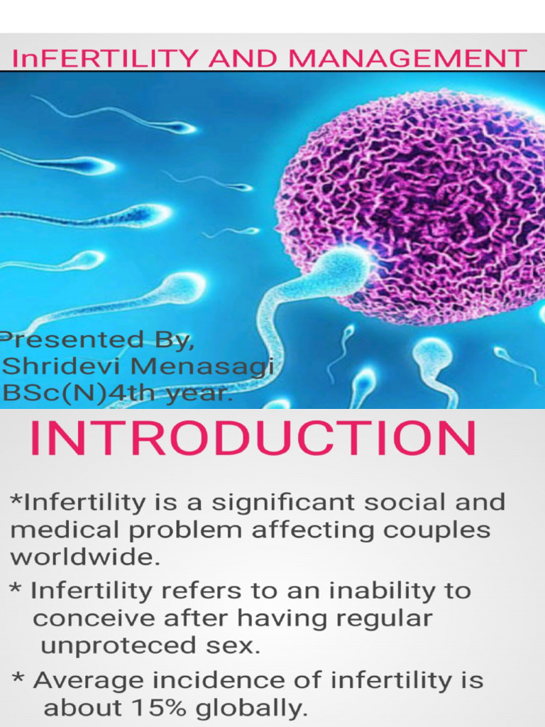 Infertility Presentation | PDF