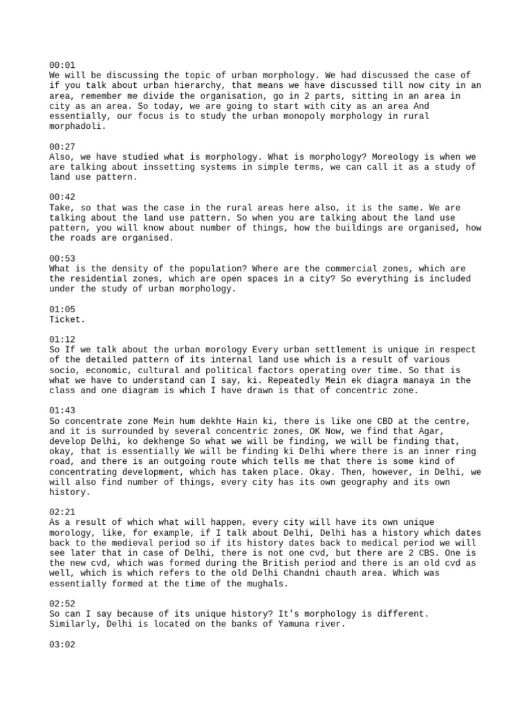 Geography Optional Lecture 40 - Original | PDF | Sociology | Human ...