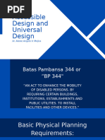 PWD Facilities: Requirements and Standards | PDF | Disability ...