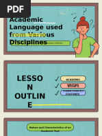 Characteristics and Features of Academic Text | PDF | Subject (Grammar ...