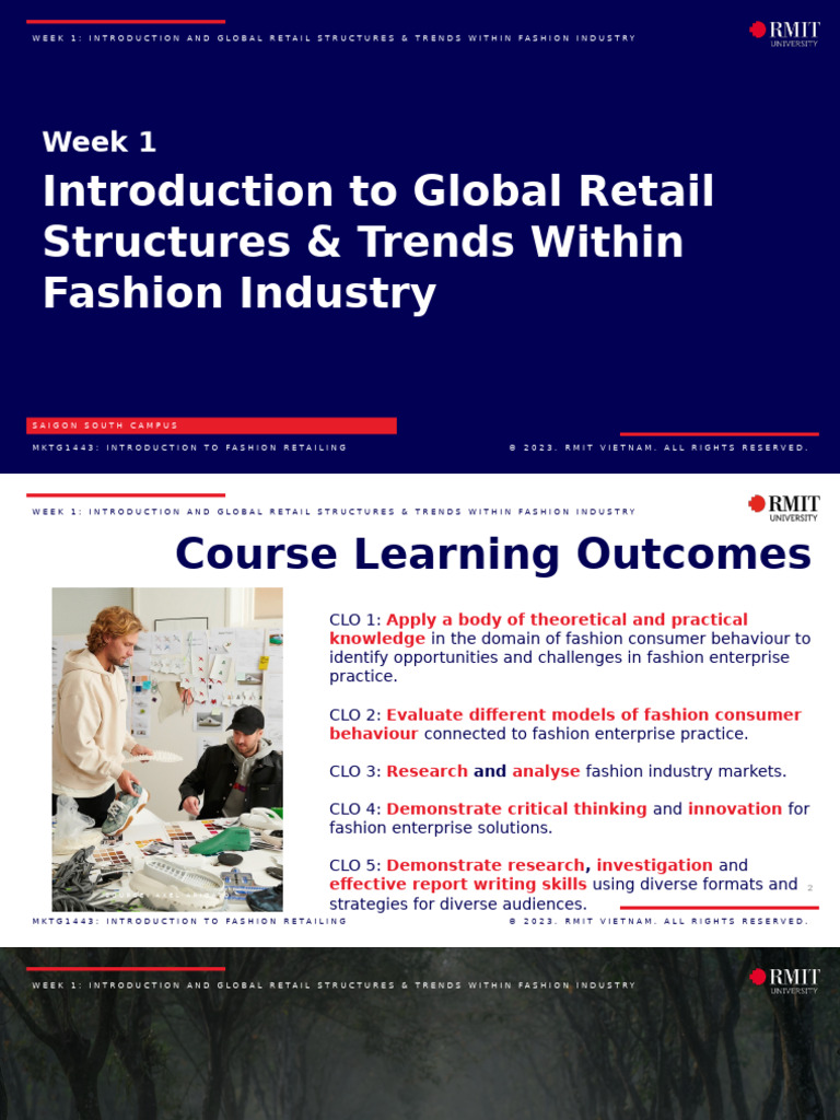 Fashion Retailing: Global Trends Overview | PDF | Retail | Department Store