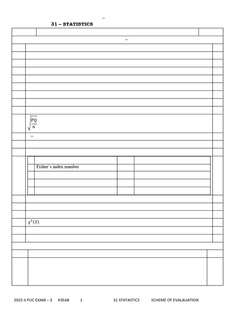 STS Exam - 3 Key Answer 2025 | PDF | Quantitative Research ...