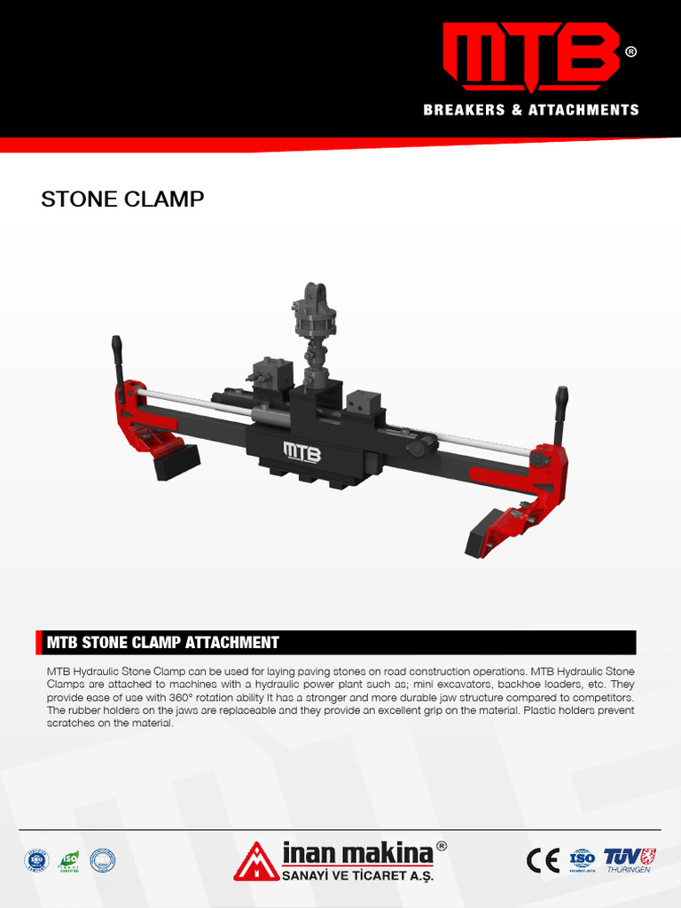 Mtb Stone Clamp En | PDF