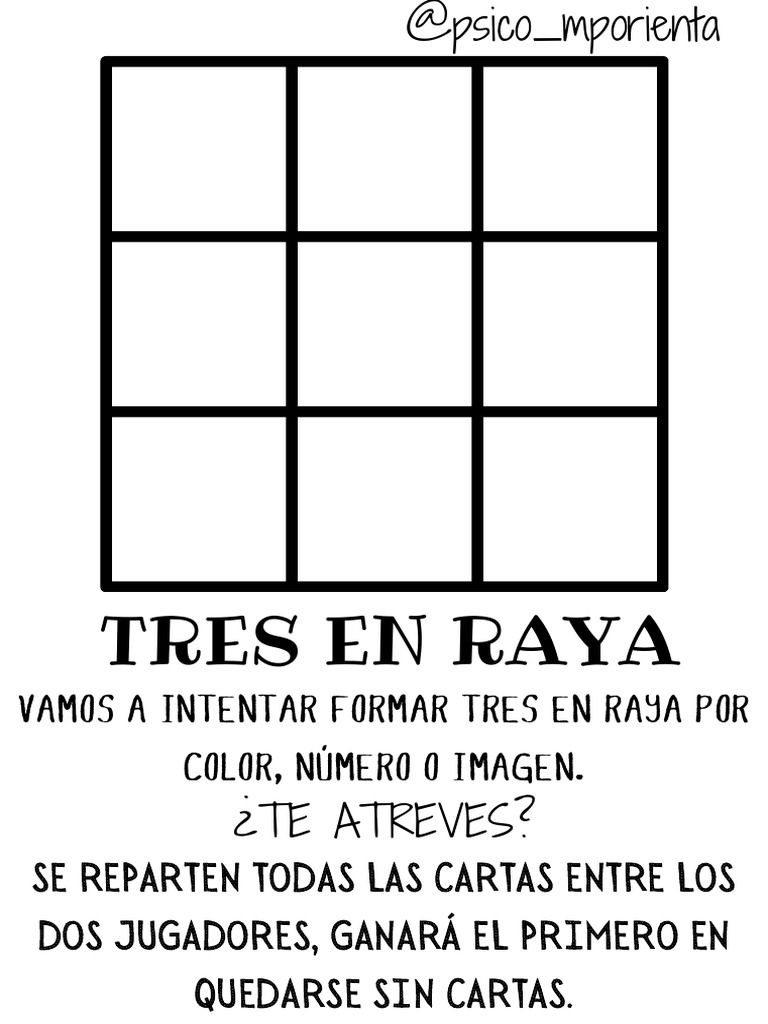 Juego de Tres en Raya para Dos Jugadores | PDF