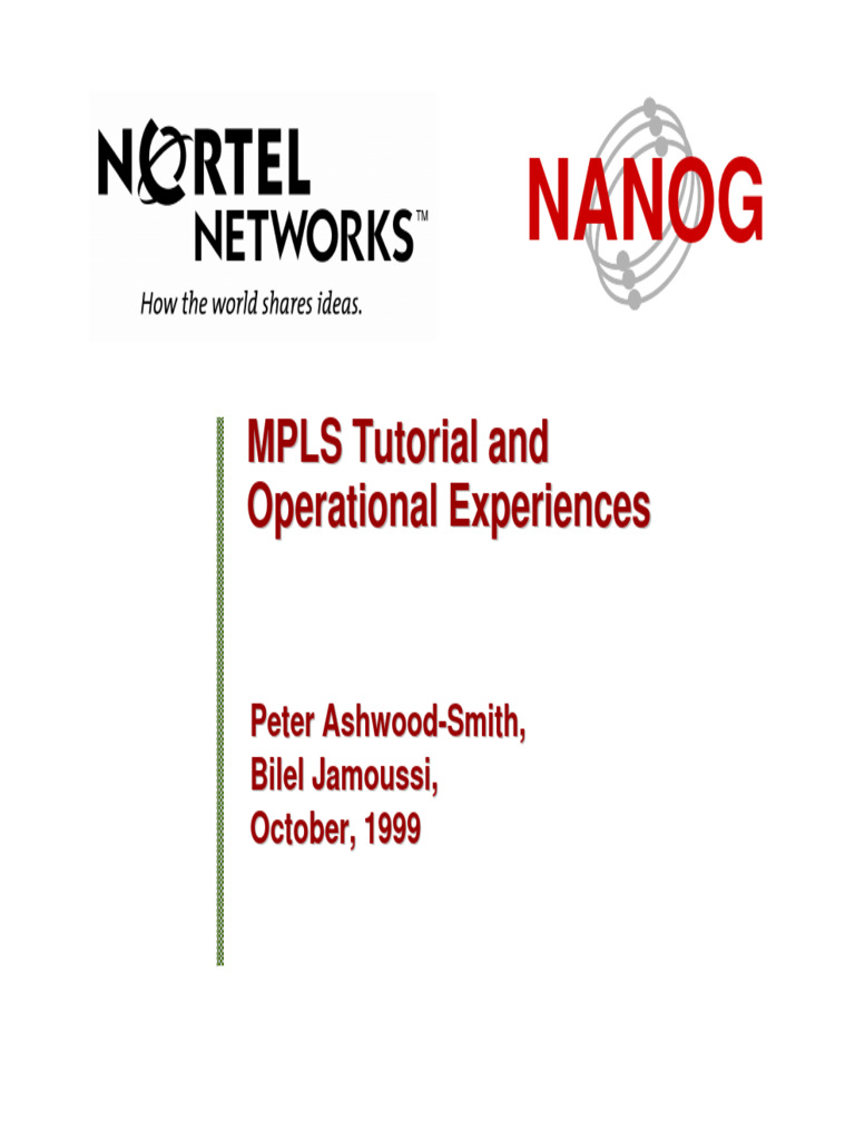 MPLS Segment Routing Overview | PDF | Networking | Multiprotocol Label ...