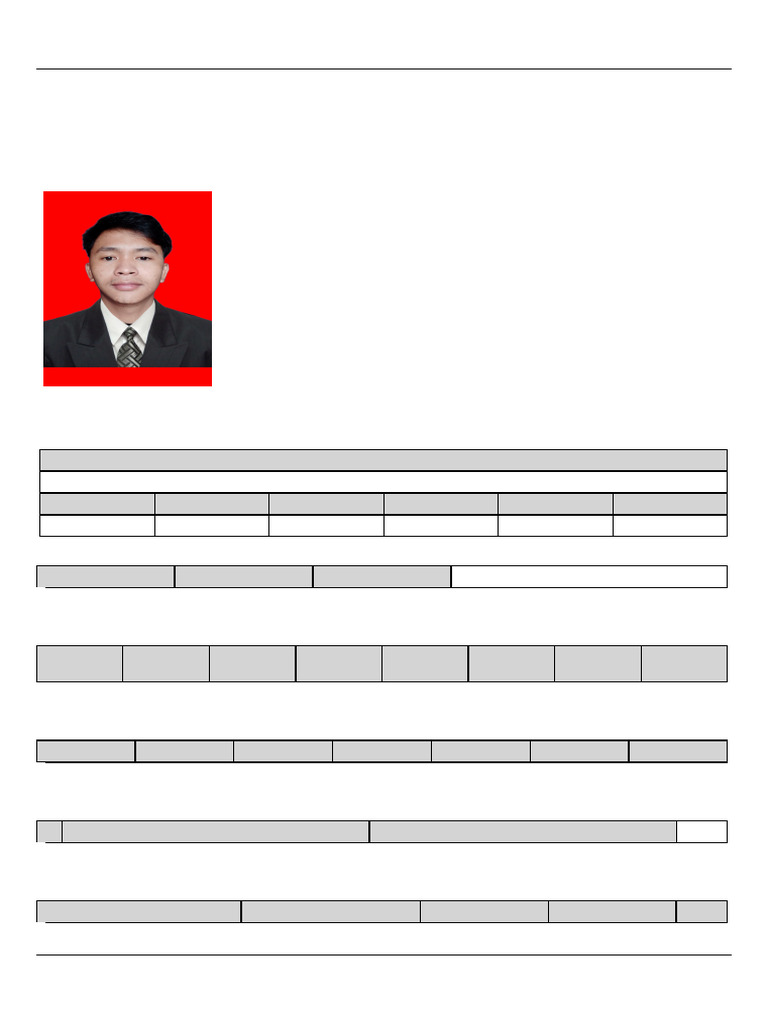 CV Kurniawan: Data Pribadi & Prestasi | PDF
