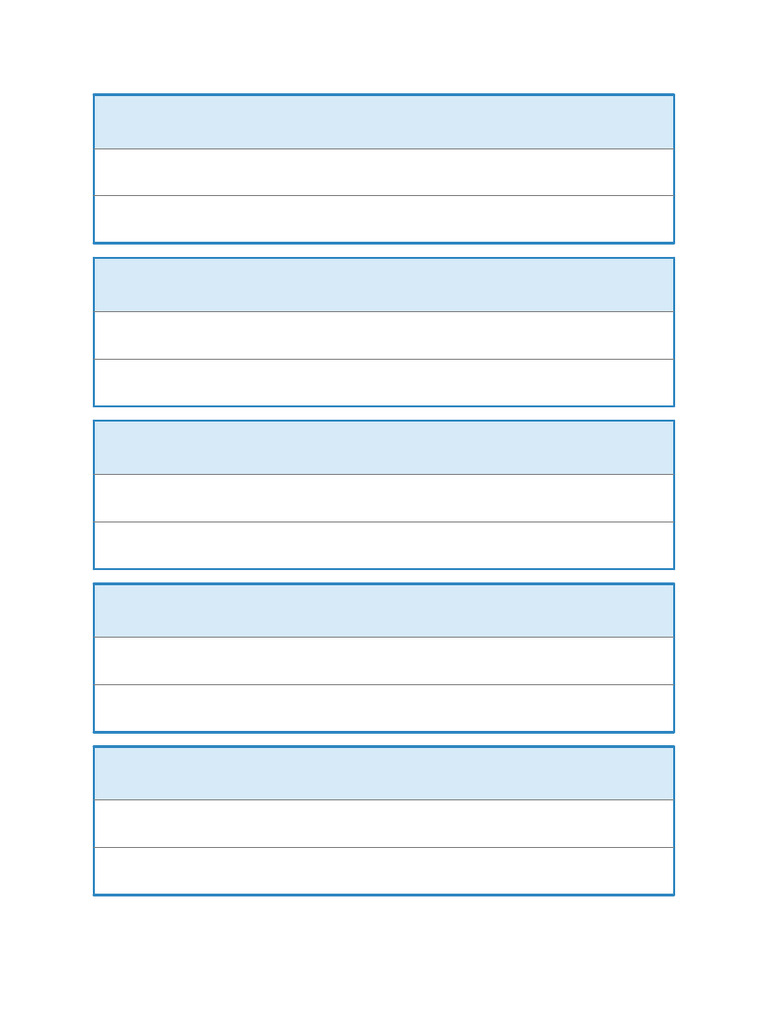 Problem Solution Cards | PDF