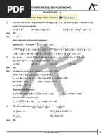 Case Based Questions - Aithmetic Progressions - Mathematics (Maths ...