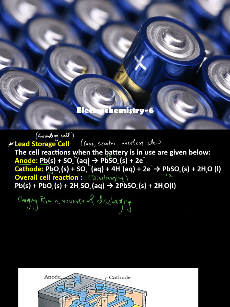 Electrochemistry L6 | PDF