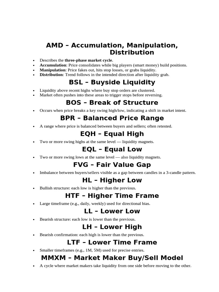 Understanding Equal Highs in Trading | PDF | Market Trend | Market ...