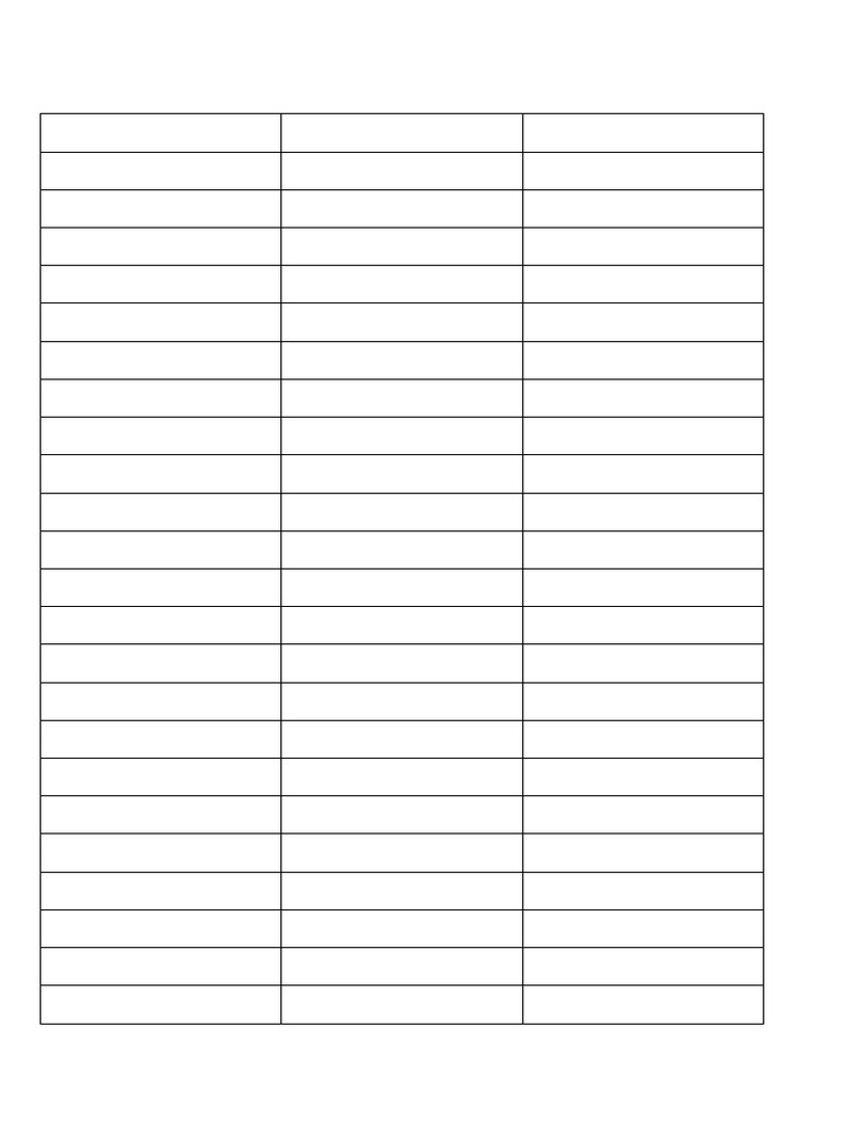 Irregular Verbs List | PDF