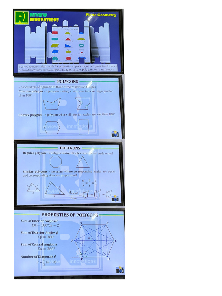 Plane Geometry 1 | PDF