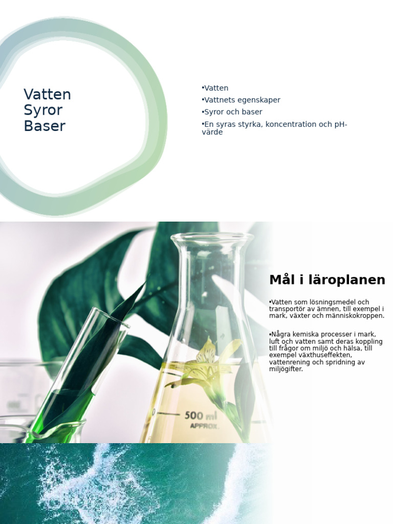 Kemi Vatten | PDF