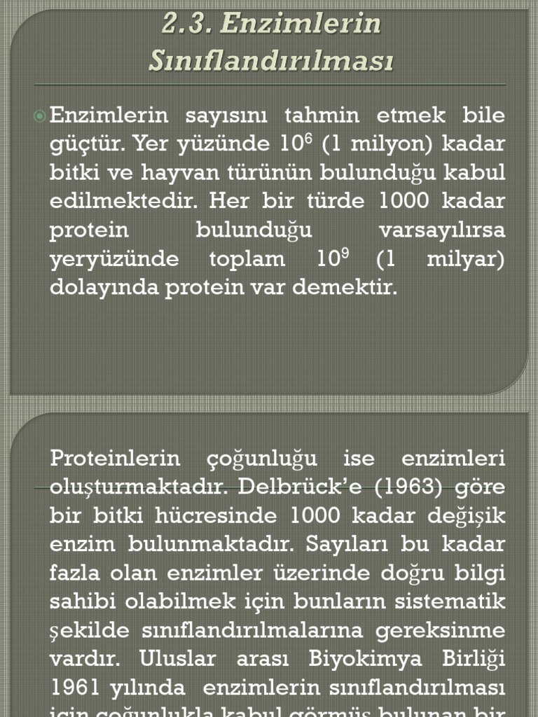 Biyokimya 6. Hafta | PDF