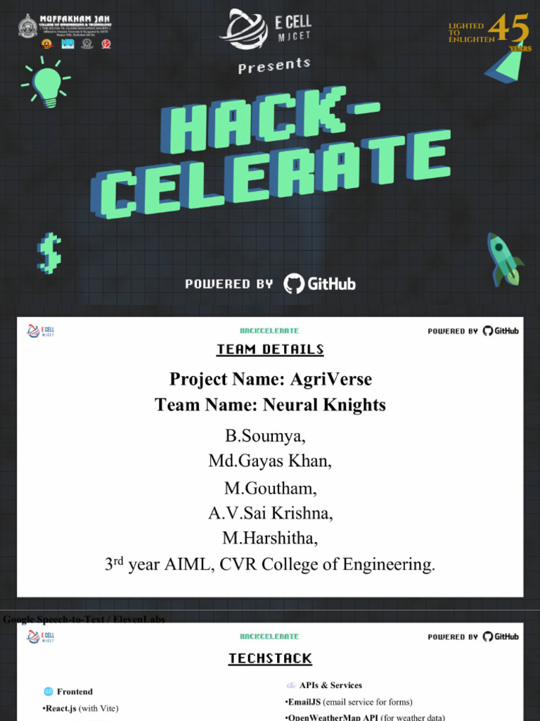 Team 83 (Agriverse) | PDF