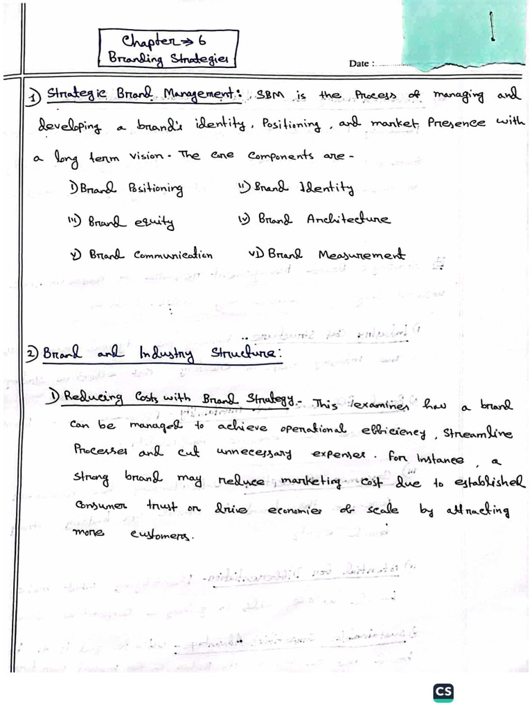 MKT460 Ch6 (F) | PDF