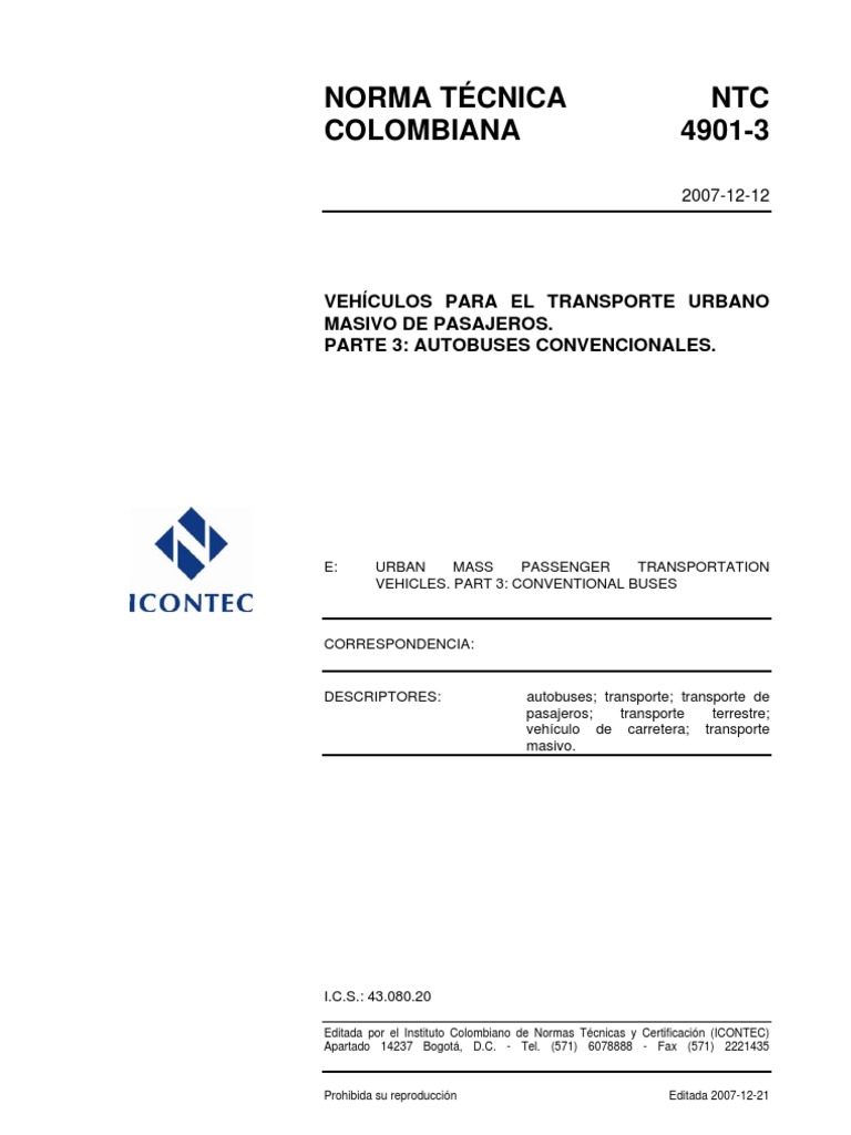 NTC 4901-3 | PDF | Eje | Ventana