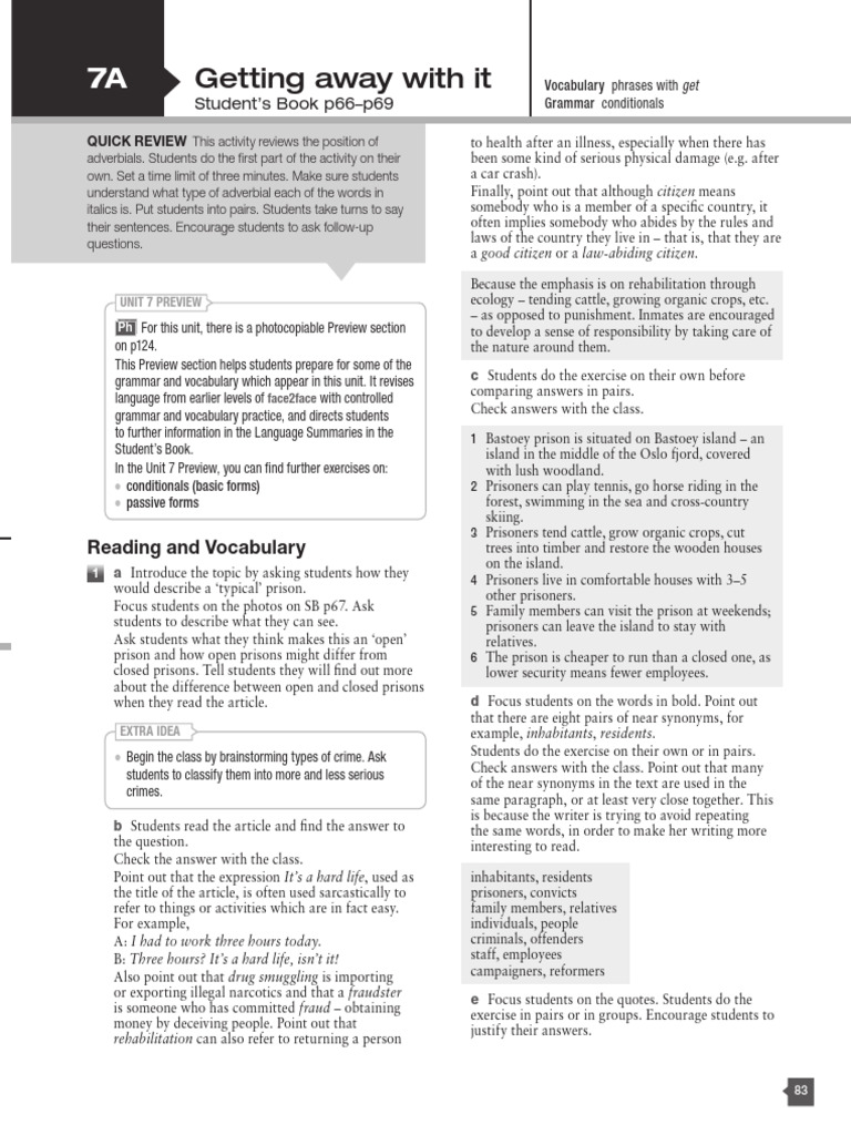 Lessons 7A-C | PDF | Phrase | Noun