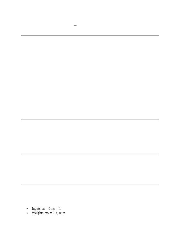 Assignment - 5 Perceptron Worksheet | PDF