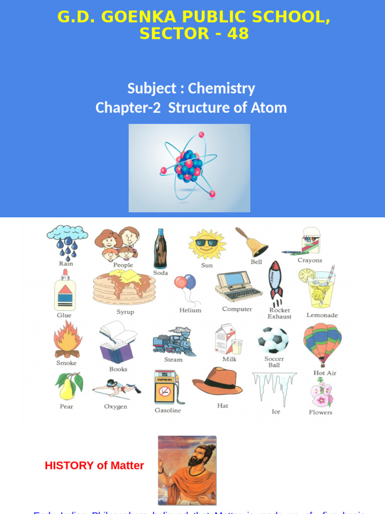 Ch-2 Structure of Atom Ppt | PDF | Electromagnetic Radiation | Atoms