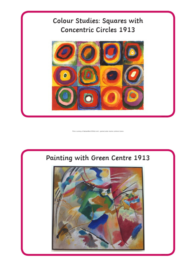 Wassily Kandinsky Photo Pack | PDF