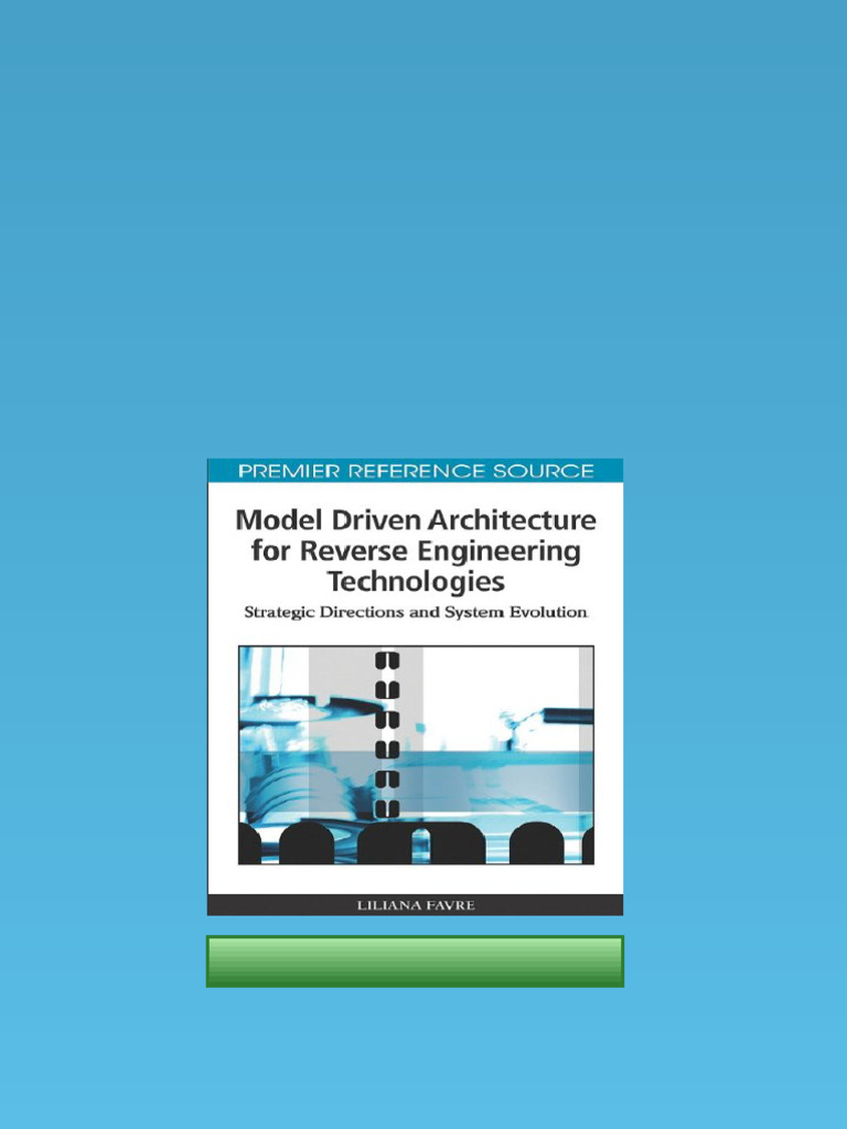 (Ebook) Model Driven Architecture for Reverse Engineering Technologies: Strategic Directions and ...