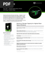 Rubrik r6000 - Specs Sheet | PDF | Solid State Drive | Hard Disk Drive