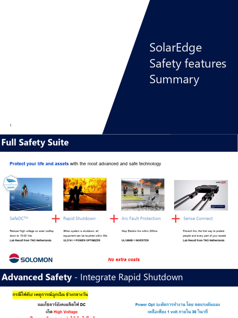 2401 SE Safety Summary | PDF