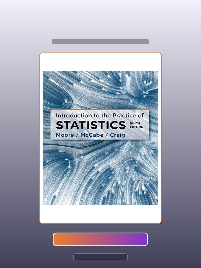 Introduction to the Practice of Statistics 9th Edition eBook PDF ...