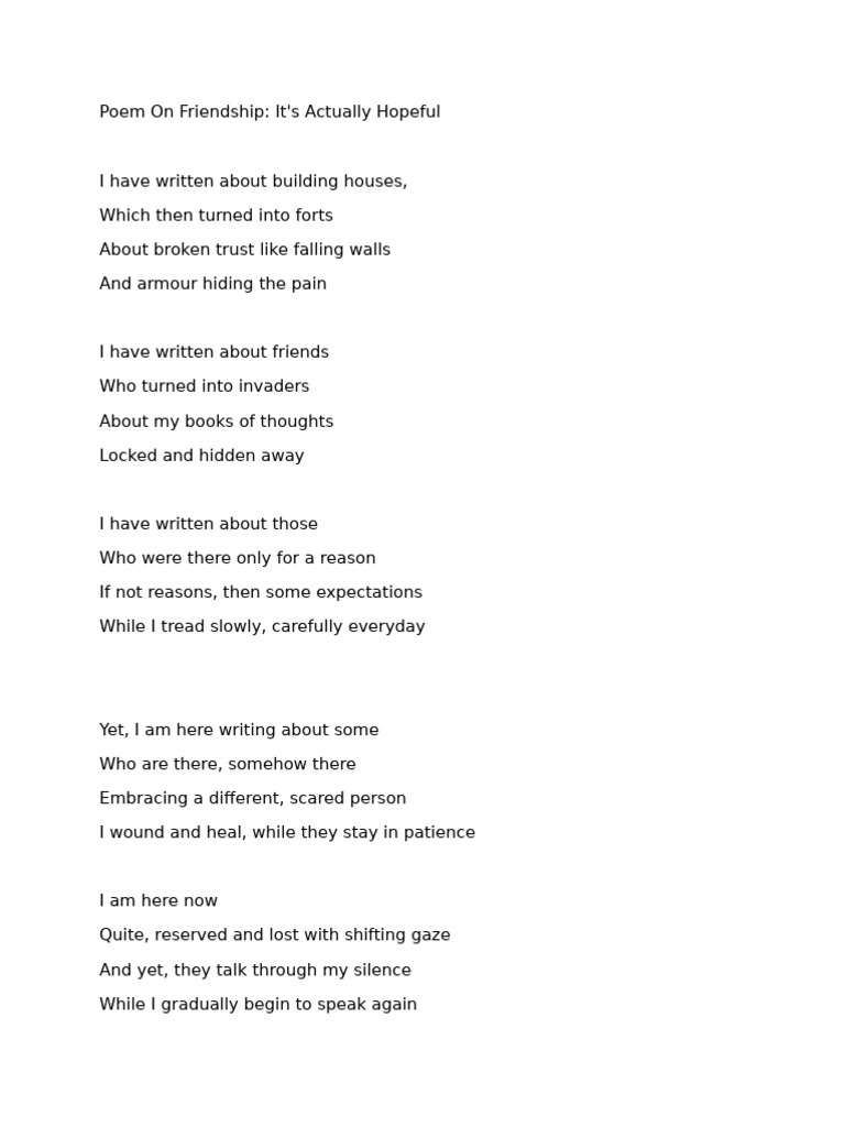 Poem | PDF