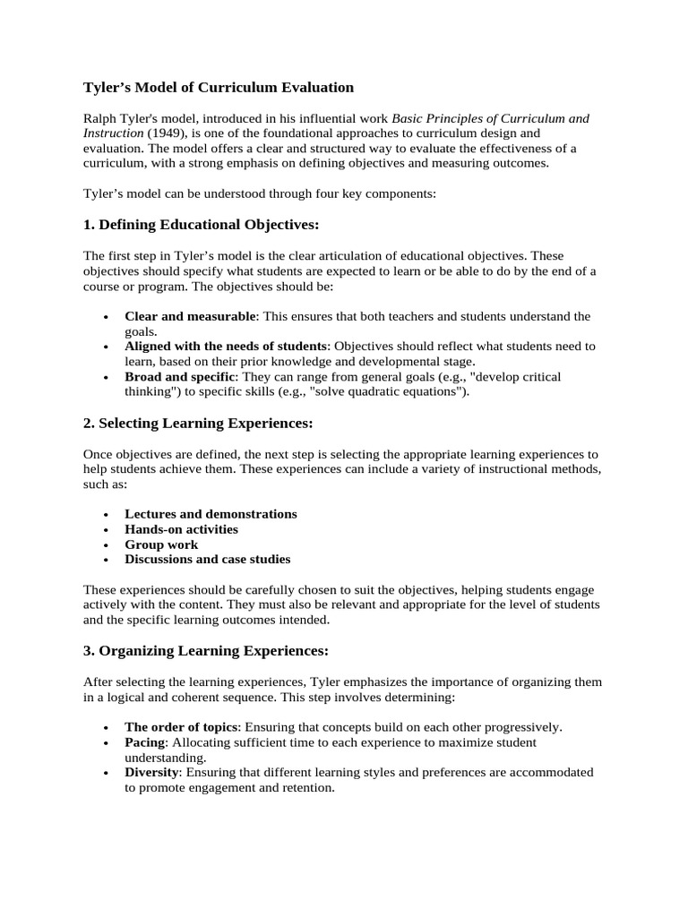 Notes of Curriculum Studies | PDF | Curriculum | Educational Assessment