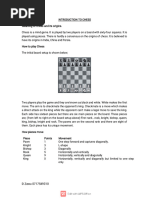 Glossary of Chess Terminology | PDF | Chess | Competitive Games