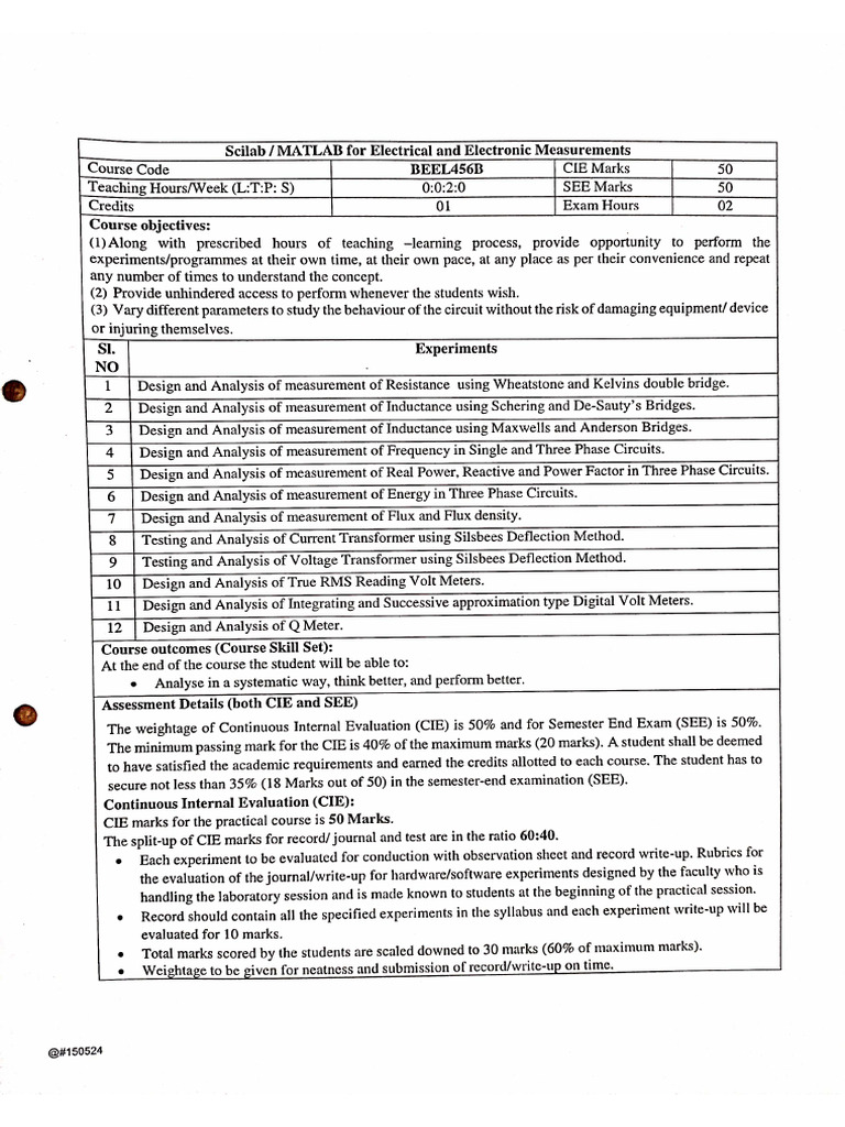 Scilab Manual | PDF