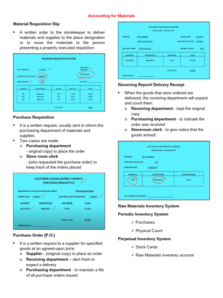 Materials Accounting and Inventory Management | PDF | Cargo | Inventory