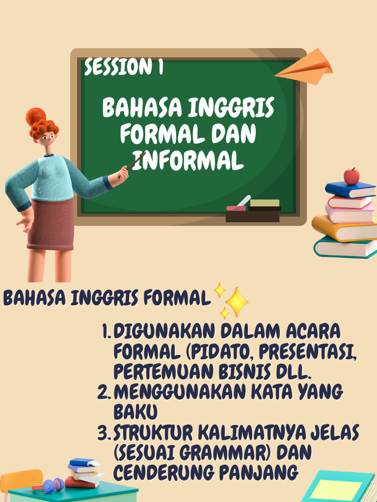 Kalimat Formal dan Informal dalam Bahasa Inggris | PDF