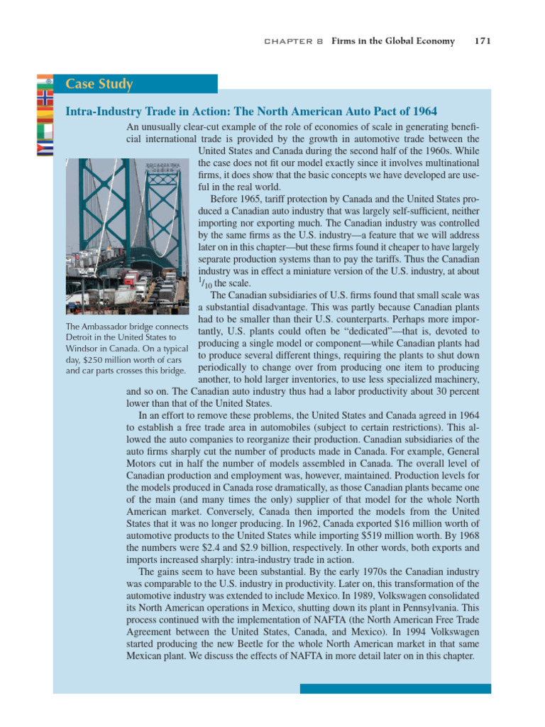 Cameron Auto Parts Trade Dynamics | PDF | North American Free Trade ...