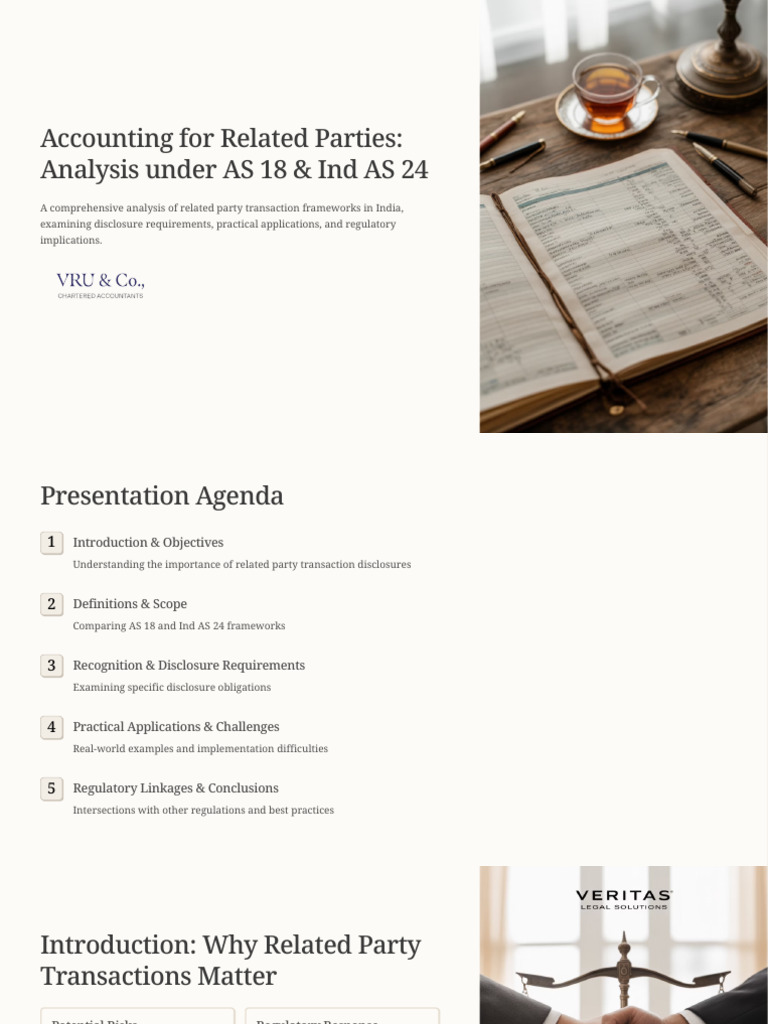 Related Party Transactions: AS 18 vs Ind AS 24 | PDF | Accounting | Audit
