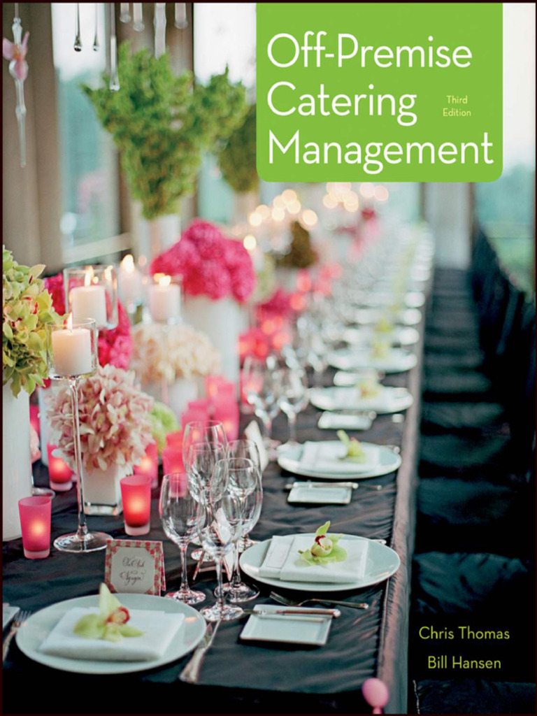 Off-Premise Catering Management Guide | PDF | Books | Copyright