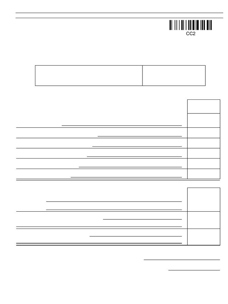 Amended Founding Statement Form CC2 | PDF