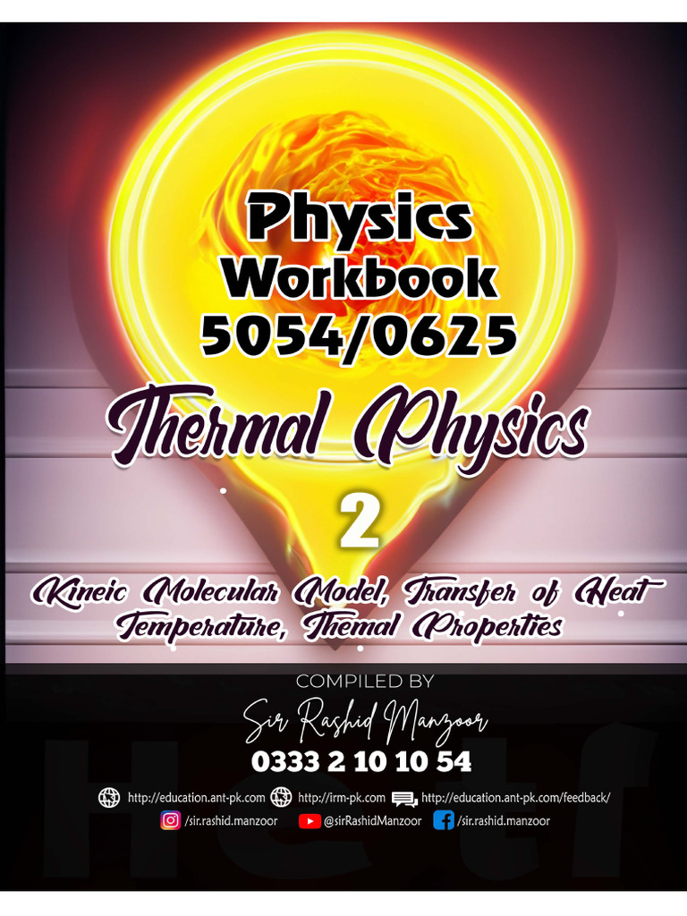 Understanding Brownian Motion and Thermal Energy | PDF | Heat Capacity ...