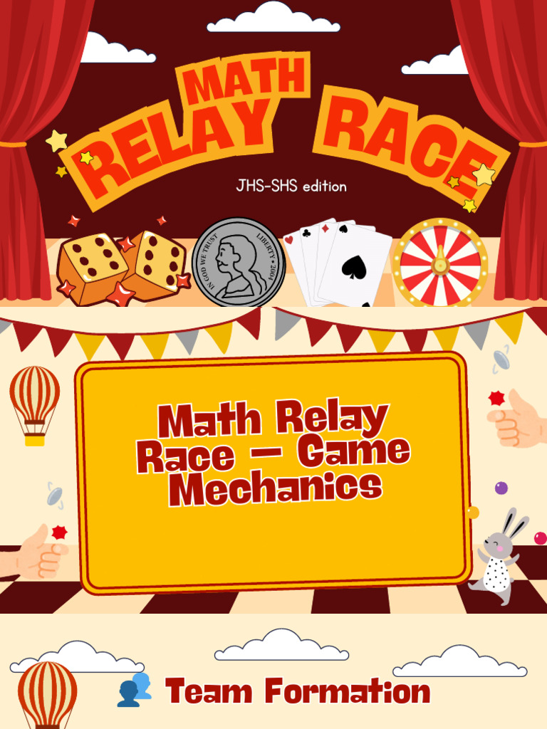 Math Relay | PDF