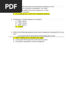 Lab Technician Exam Questions Set 1 | PDF | Medical Specialties ...