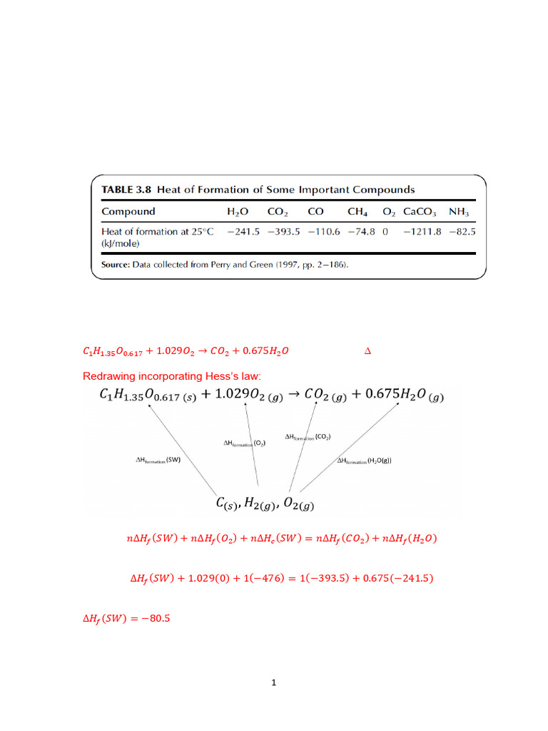 CHEE 524 Tutorial 3 Memo | PDF | Mole (Unit) | Chemistry