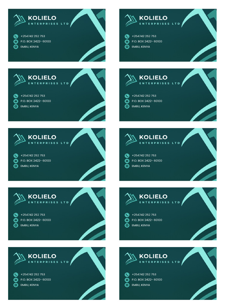 Business Card | PDF