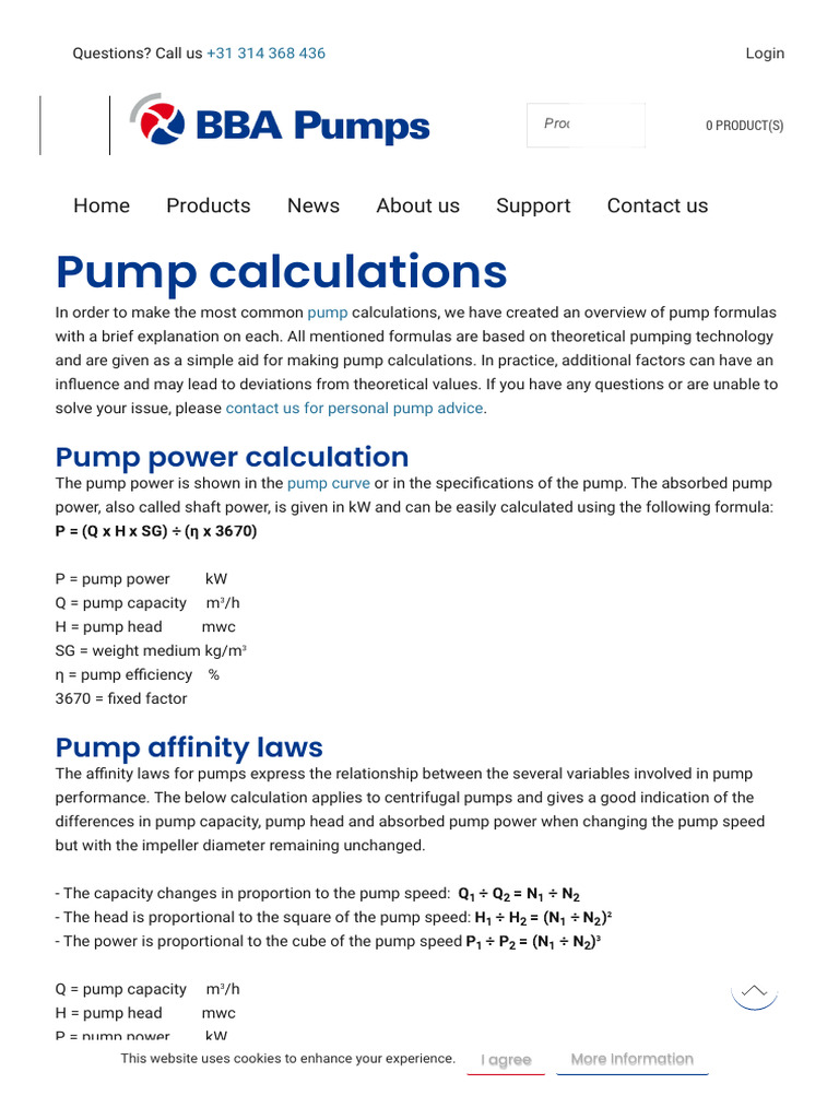 Q2 Pump Calculation Guide | PDF | Pump | Atmospheric Pressure