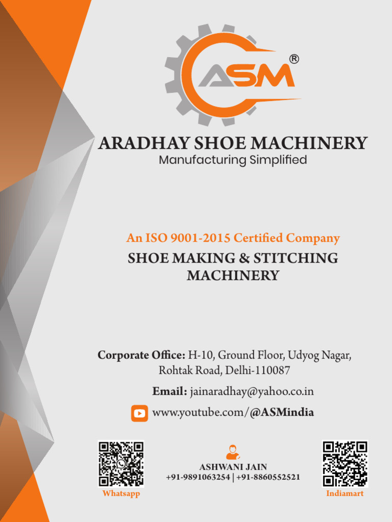 Asm Catalogue A4 Size | PDF | Sewing Machine | Sewing