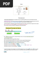 Burn Assessment Quiz: Rule of Nines & Parkland | PDF | Burn ...